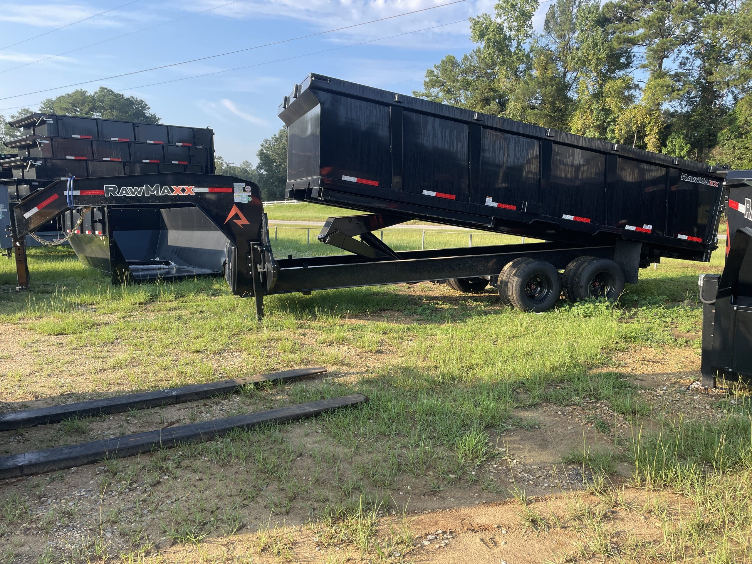 2025 Raw Maxx HDX 102'x20' 20k Gooseneck Dump Trailer - Trailer World