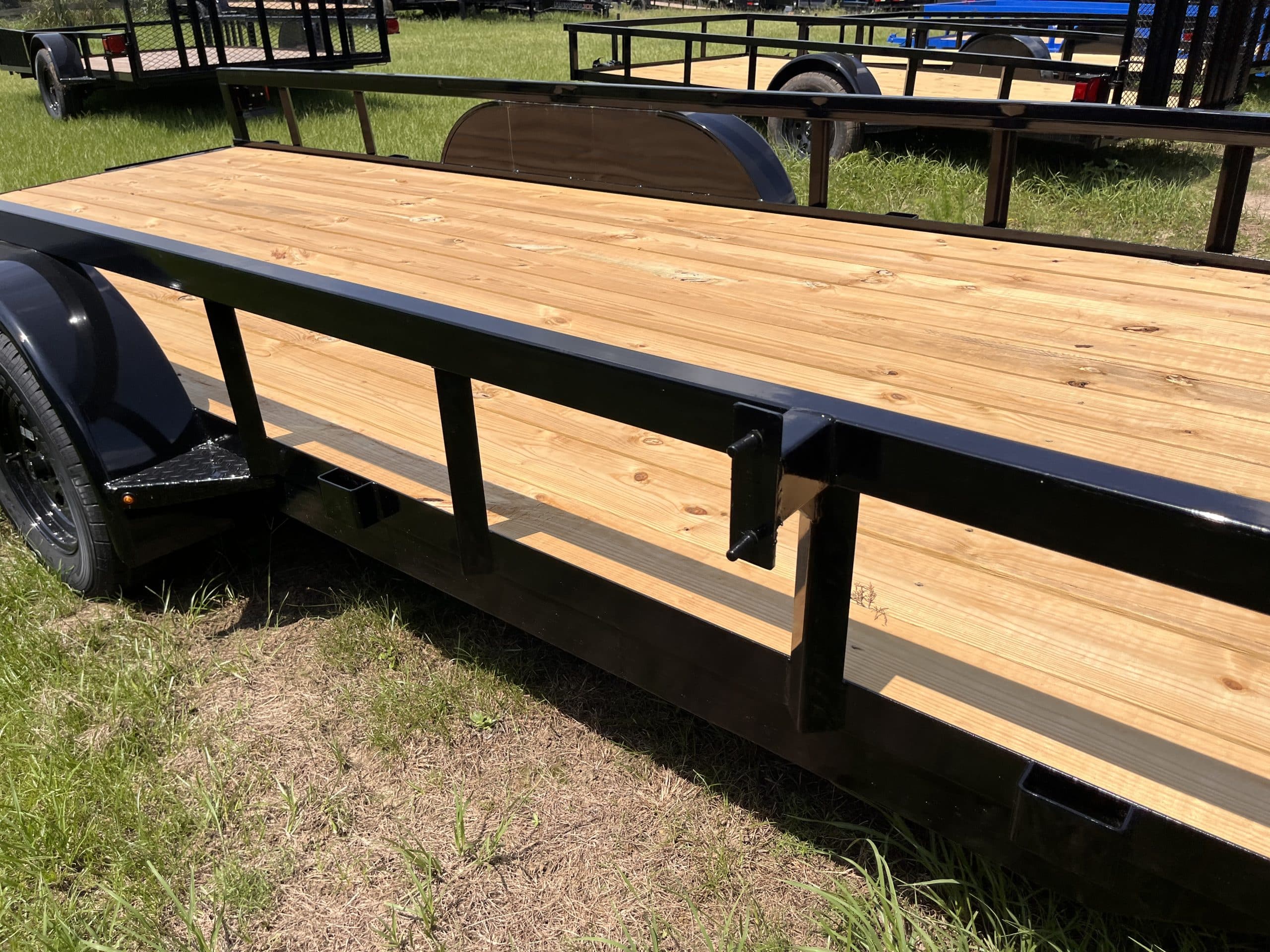 2025 Bye Rite 7'x16' 7k Wrapped Tongue w/ 2 Brake Axles Utility Trailer ...