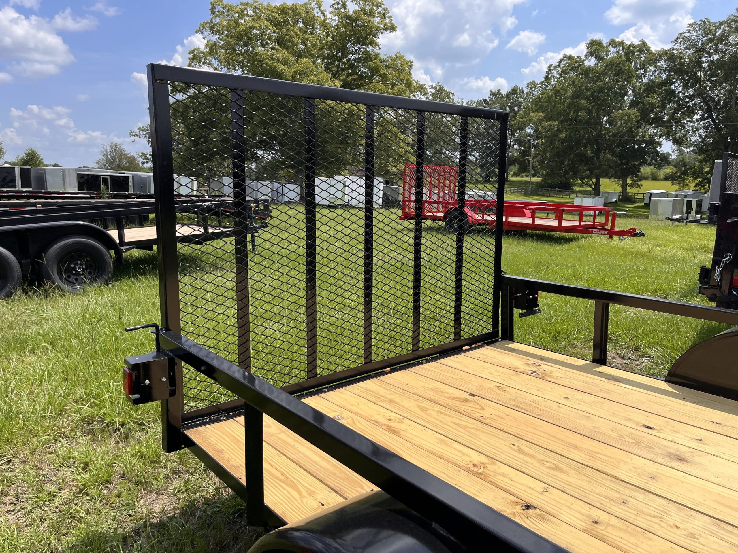 2025 Bye Rite 6'x10' 3k Tube Rail Utility Trailer - Trailer World